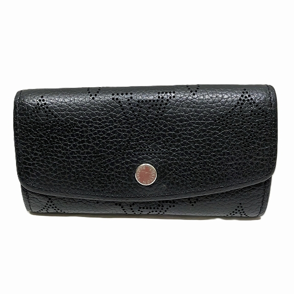 ルイヴィトン Louis Vuitton モノグラム マヒナ ミュルティクレ4 M64054 ブランド小物 キーケース ユニセックス【中古】