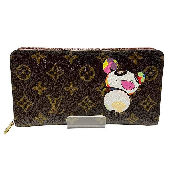 ルイヴィトン Louis Vuitton モノグラム パンダ ポルトモネジップ M61729 村上隆コラボ 長財布 ユニセックス【中古】