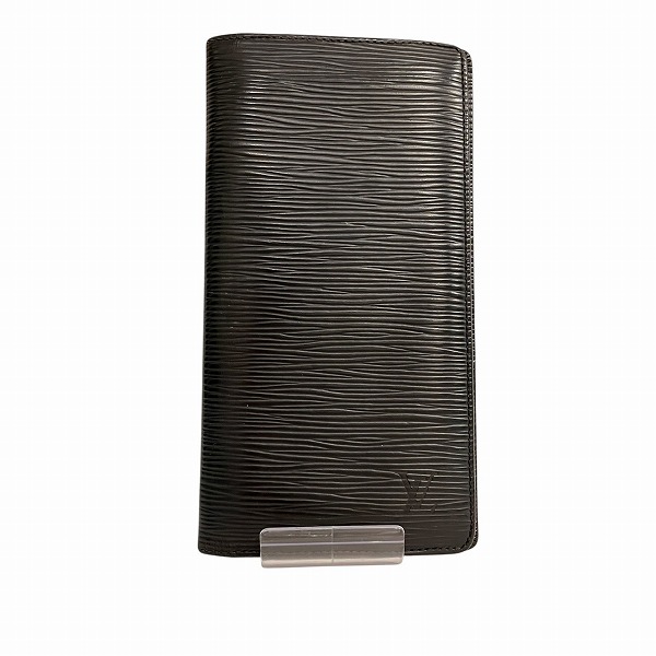 ルイヴィトン Louis Vuitton エピ ポルトフォイユ ブラザ M60622 長財布 2つ折り財布 メンズ【中古】