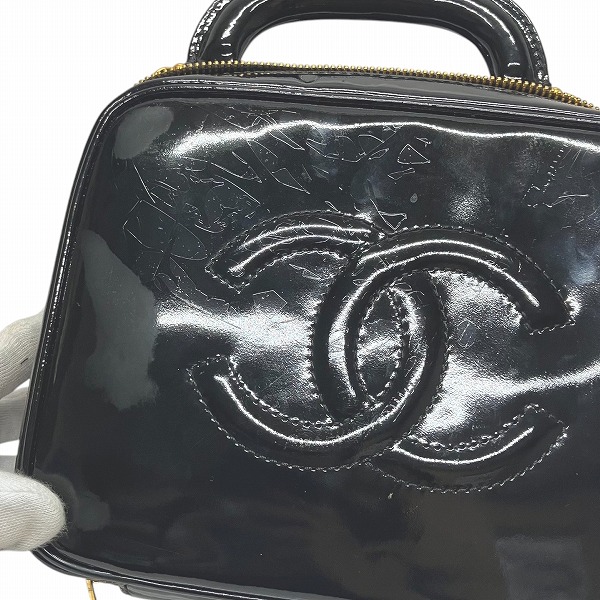 シャネル CHANEL A07060 バニティ 2way パテントレザー バッグ