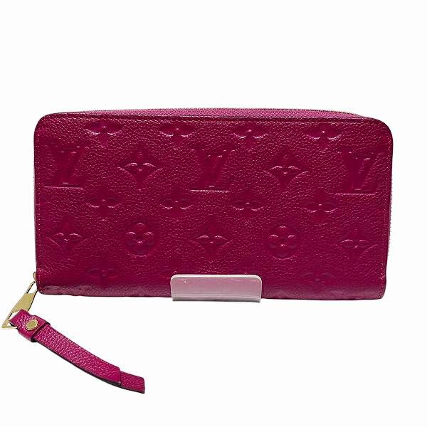 ルイヴィトン Louis Vuitton モノグラム・アンプラント ジッピーウォレット ポルトフォイユスクレットロン M61388 長財布 レディース【中古】