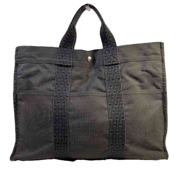 エルメス Hermes エールライン GM キャンバス バッグ トートバッグ ユニセックス【中古】