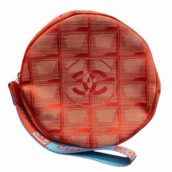 シャネル CHANEL ニュートラベルライン A17682 丸型 ブランド小物 ポーチ レディース バッグ【中古】