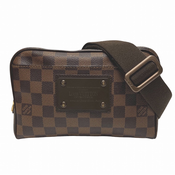 ルイヴィトン Louis Vuitton ダミエ バムバッグ ブルックリン N41101 バッグ ボディバッグ ウエストポーチ ユニセックス【中古】
