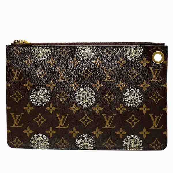 ルイヴィトン Louis Vuitton モノグラム ポシェット ジュールPM M61324 クリストファーネメスコラボ バッグ クラッチバッグ メンズ【中古】