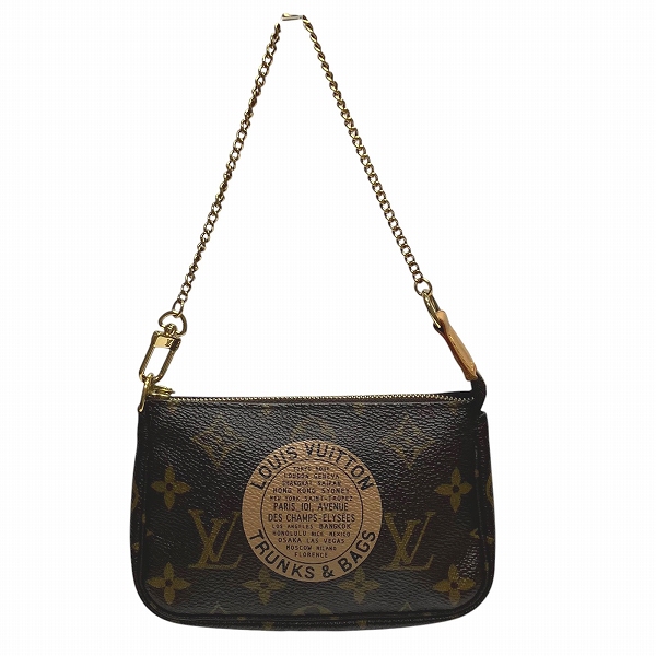 ルイヴィトン Louis Vuitton モノグラム T＆B ミニポシェットアクセソワール M60153 ポーチ バッグ ハンドバッグ レディース【中古】