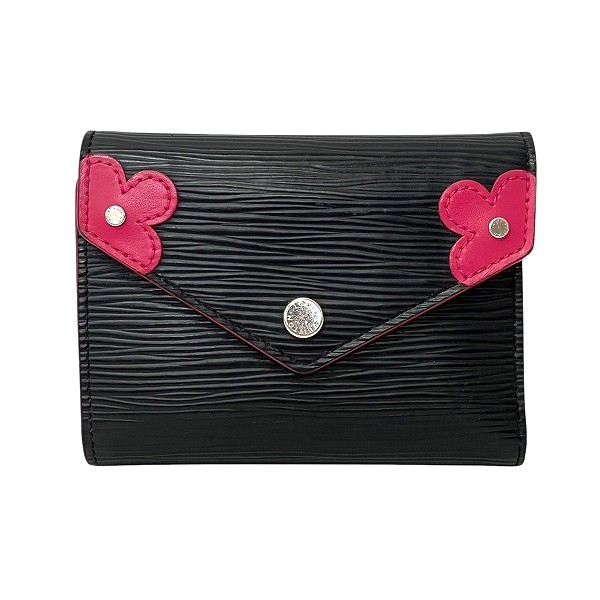 ルイヴィトン Louis Vuitton エピ ポルトフォイユ ヴィクトリーヌ M62980 3つ折り財布 レディース【中古】