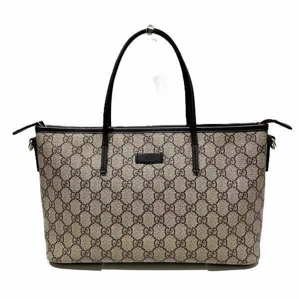 グッチ GUCCI GGスプリーム 353439 バッグ ハンドバッグ トートバッグ レディース【中古】