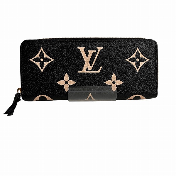 ルイヴィトン Louis Vuitton バイカラー モノグラム アンプラント ポルトフォイユ クレマンス M82338 長財布 ユニセックス【中古】