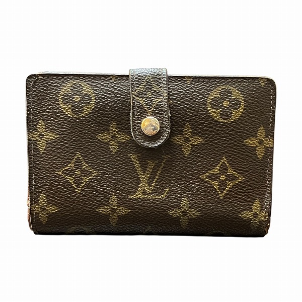 ルイヴィトン Louis Vuitton モノグラム ポルト モネ ビエ ヴィエノワ M61674 2つ折り財布 レディース【中古】
