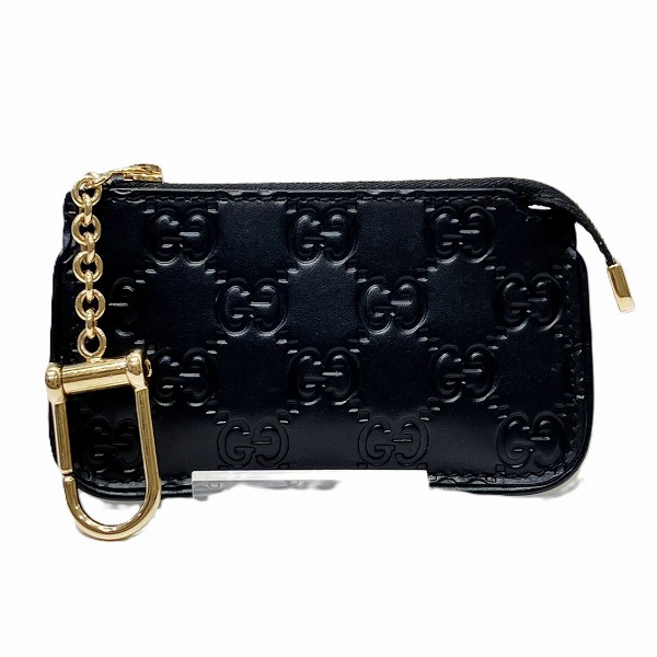 グッチ GUCCI グッチシマ 447964 キーリング付き ケース レディース 小物【中古】