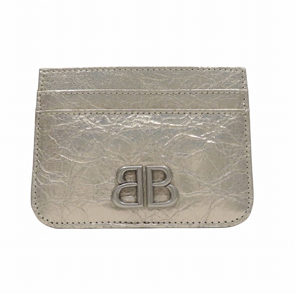 バレンシアガ モナコBB 7654632AA1N9706 ブランド小物 カードケース カードケースホルダー ユニセックス【中古】