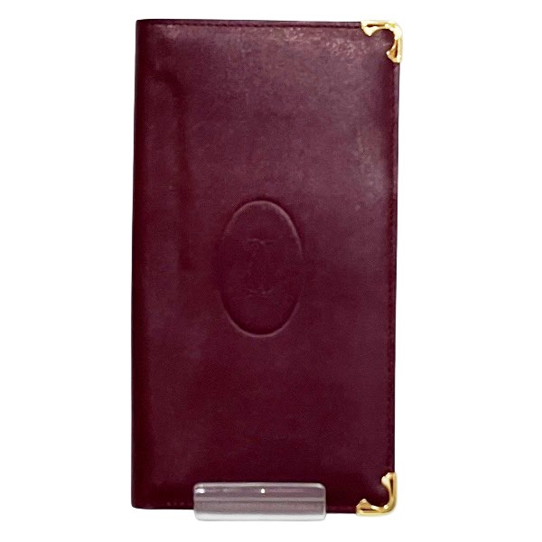 カルティエ Cartier マストロング 長財布 2つ折り財布 メンズ【中古】