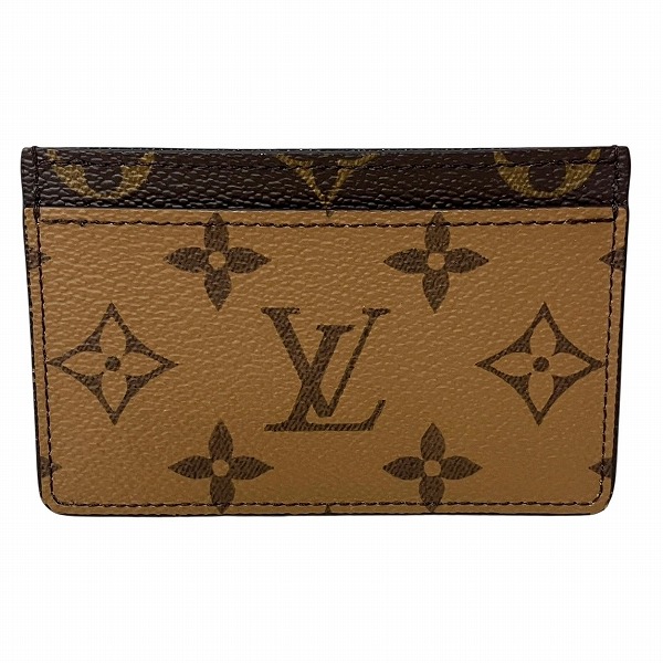 ルイヴィトン Louis Vuitton モノグラムリバース ポルトカルトサーンプル M69161 ブランド小物 カードケース ユニセックス【中古】