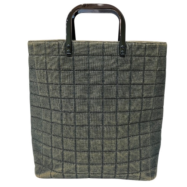 シャネル CHANEL チョコバー デニム バッグ ハンドバッグ レディース【中古】