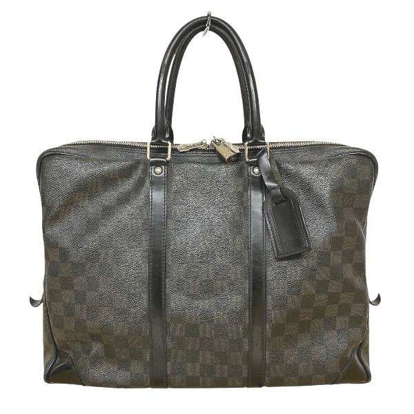 ルイヴィトン Louis Vuitton ダミエグラフィット ポルトドキュマンヴォワヤージュ N41125 バッグ ビジネスバッグ ブリーフケース メンズ【中古】