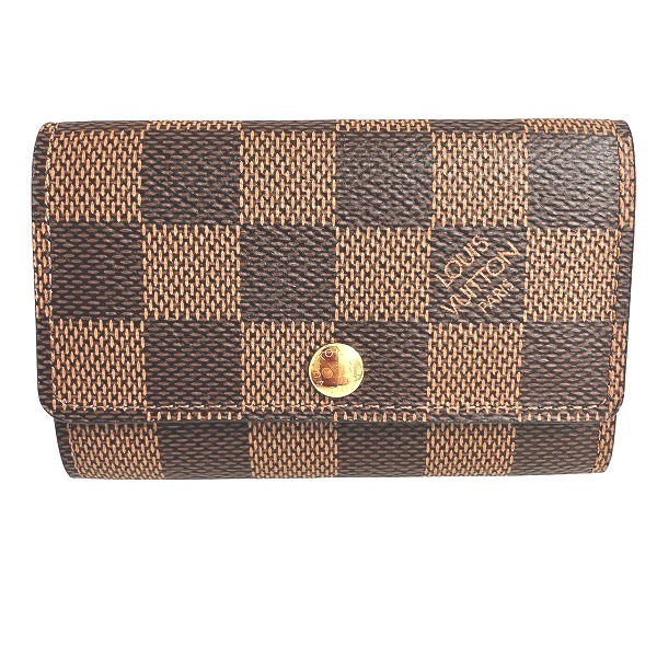 ルイヴィトン Louis Vuitton ダミエ ミュルティクレ6 N62630 ブランド小物 キーケース ユニセックス【中古】