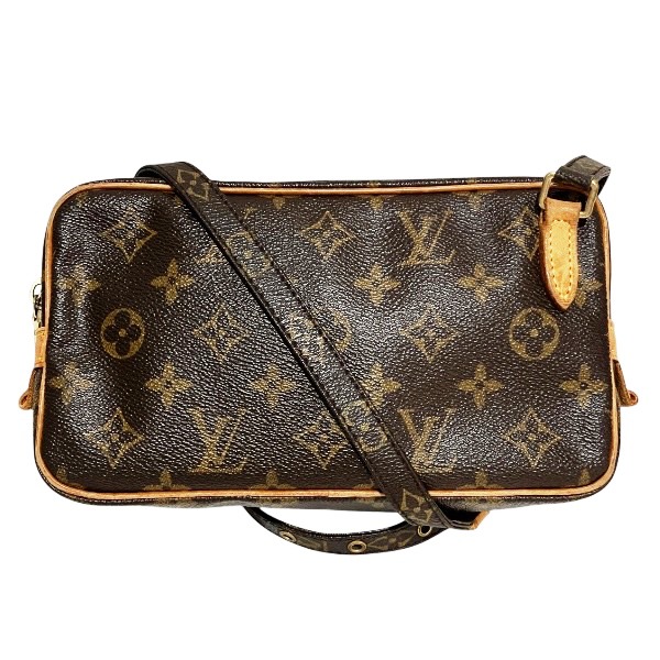 ルイヴィトン Louis Vuitton モノグラム ポシェット マルリーバンドリエー M51828 バッグ ショルダーバッグ レディース【中古】
