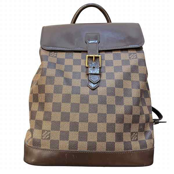 ルイヴィトン Louis Vuitton ダミエ ソーホー N51132 バッグ リュック レディース【中古】