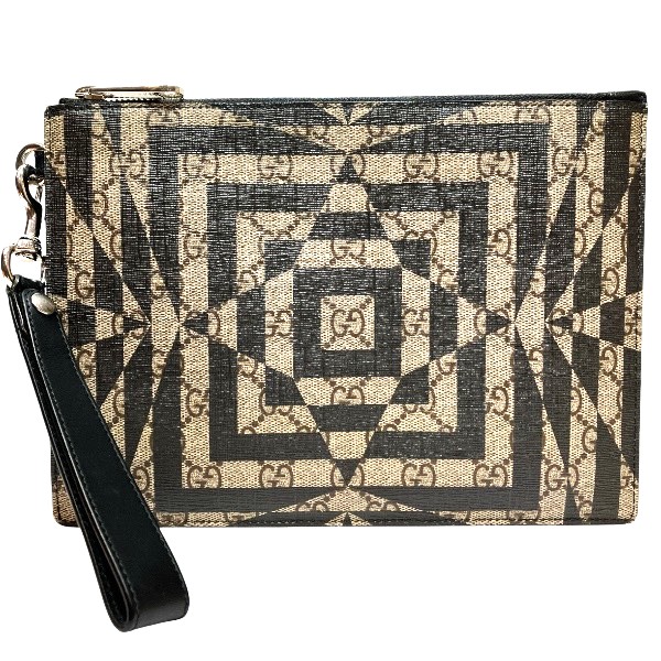 グッチ GUCCI GGカレイド 411768 バッグ クラッチバッグ セカンドバッグ メンズ【中古】