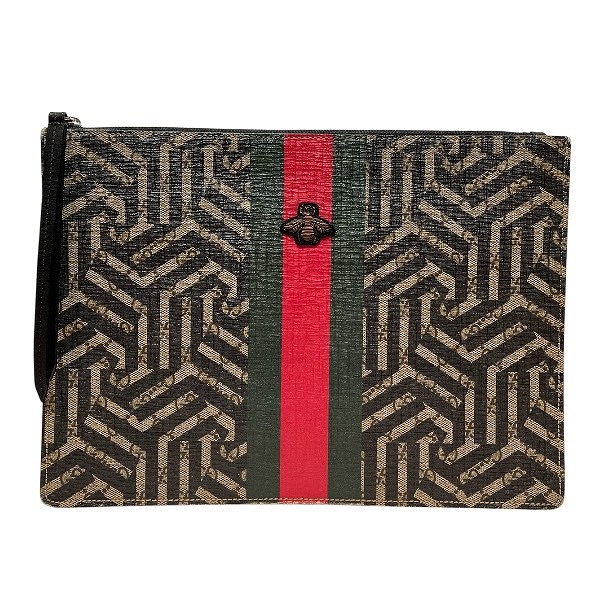 グッチ GUCCI GGカレイド 433665 バッグ クラッチバッグ セカンドバッグ メンズ【中古】