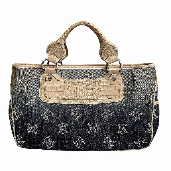 セリーヌ CELINE パリマカダム ブギー WD-SA-0049 バッグ ハンドバッグ レディース【中古】