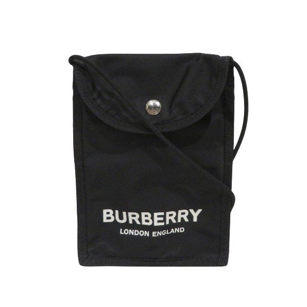 バーバリー Burberry 8014730 ロゴプリント サコッシュ バッグ ショルダーバッグ ユニセックス【中古】