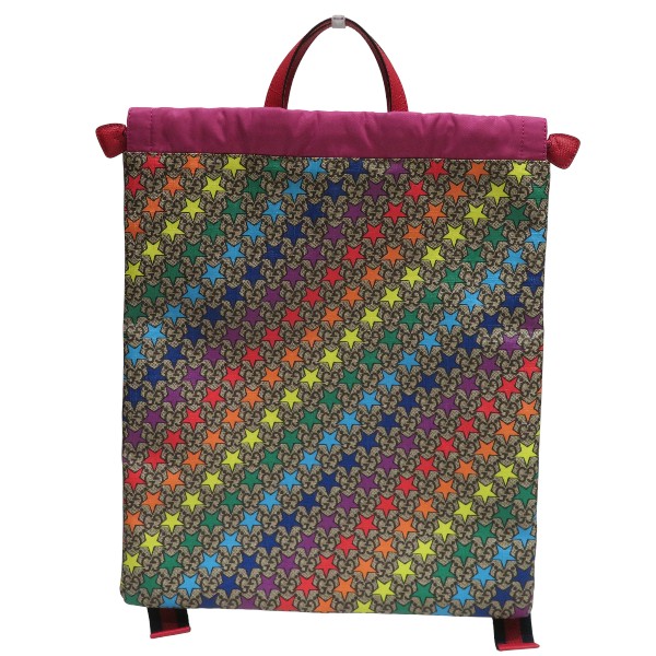 グッチ GUCCI GGスプリームチルドレンズ 550775 バッグパック ナップザップ キッズ スター バッグ リュック ユニセックス【中古】