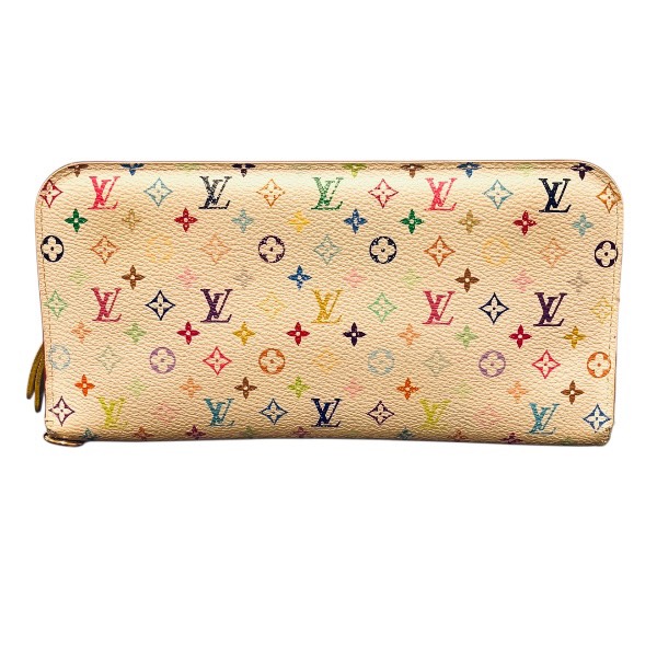 ルイヴィトン Louis Vuitton モノグラムマルチカラー ポルトフォイユ・アンソリット M93750 長財布 2つ折り財布 レディース【中古】
