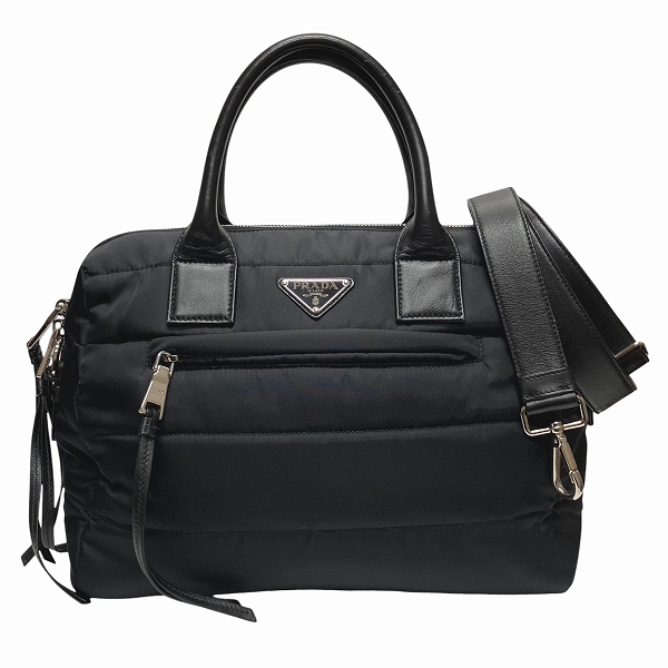 プラダ PRADA テスートボンバー 1BB024 2way バッグ ハンドバッグ ショルダーバッグ レディース【中古】