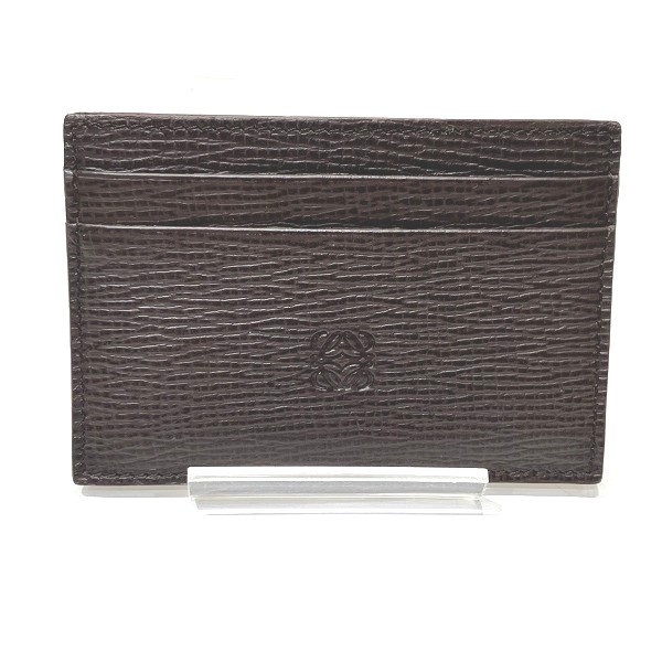 ロエベ LOEWE 119・34・320 ブランド小物 名刺入れ ユニセックス【中古】