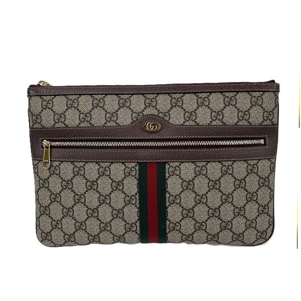 グッチ GUCCI GGスプリーム オフィディア 517551 バッグ クラッチバッグ ユニセックス【中古】
