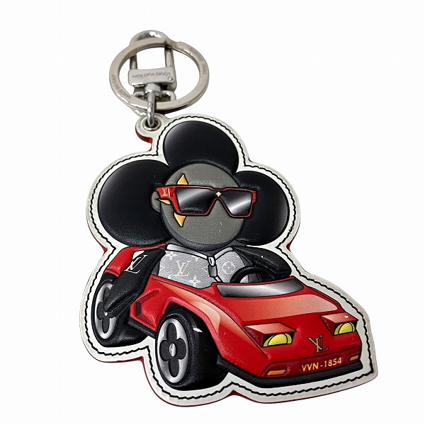 ルイヴィトン Louis Vuitton モノグラムエクリプス ポルトクレ・ヴィヴィエンヌ M00960 チャーム ブランド小物 キーホルダー ユニセックス【中古】