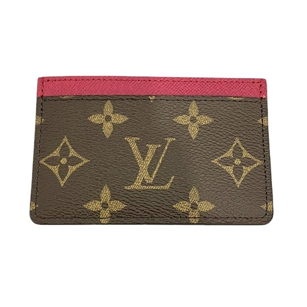 ルイヴィトン Louis Vuitton モノグラム ポルトカルトサーンプル M60703 ブランド小物 カードケース レディース【中古】