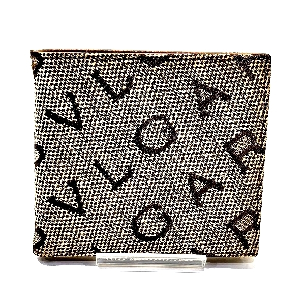 ブルガリ BVLGARI ロゴマニア 2つ折り財布 ユニセックス【中古】