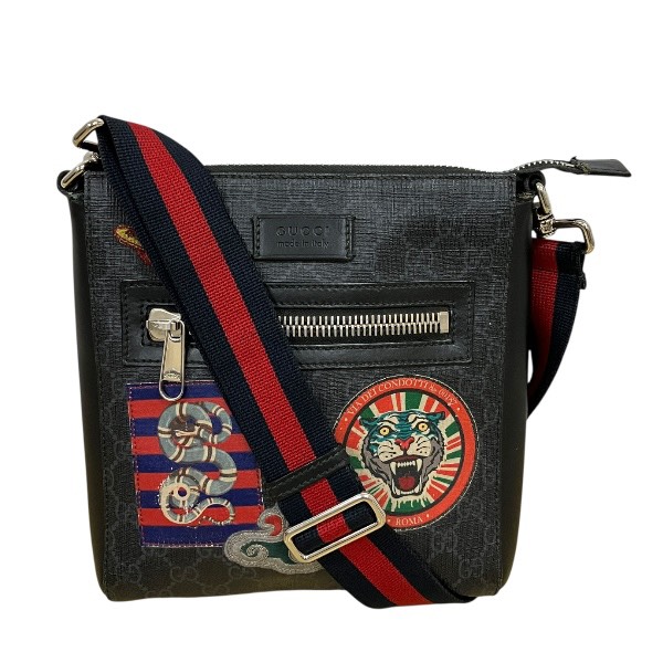 グッチ クーリエ 547751 GGスプリーム バッグ ショルダーバッグ メッセンジャーバッグ メンズ【中古】