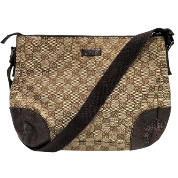 グッチ GUCCI GGキャンバス 114273 バッグ ショルダーバッグ メッセンジャーバッグ ユニセックス【中古】
