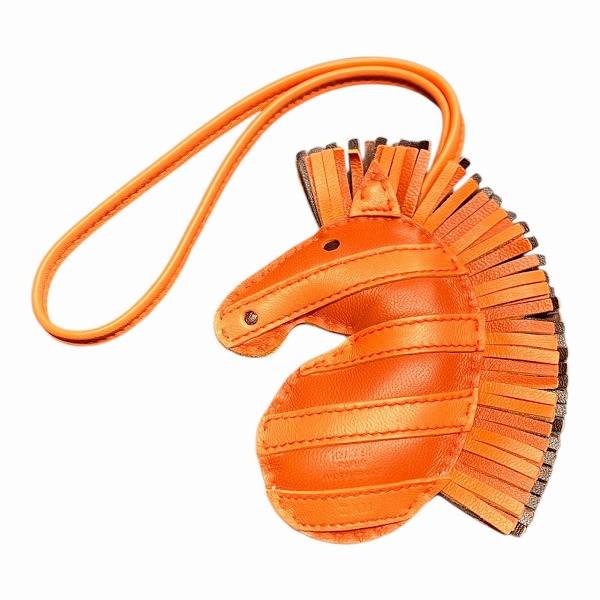 エルメス ジージー サバンナ シマウマ モチーフ チャーム ブランド小物 チャーム レディース【中古】