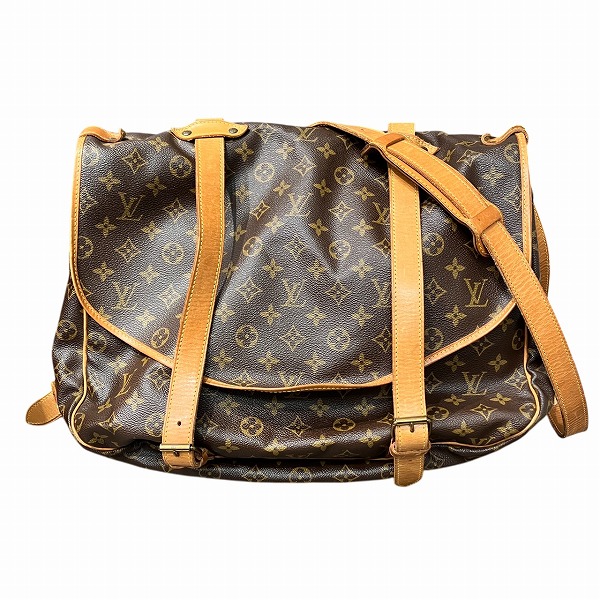 ルイヴィトン Louis Vuitton モノグラム ソミュール43 M42252 バッグ ショルダーバッグ ユニセックス【中古】