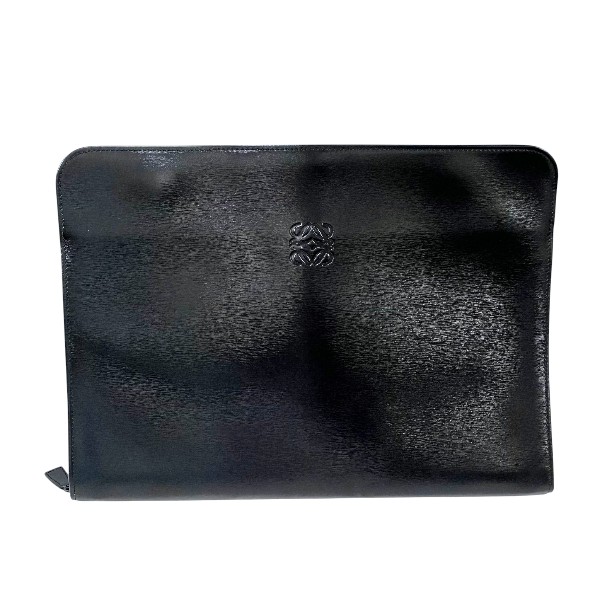 ロエベ LOEWE アナグラム バッグ クラッチバッグ ブリーフケース メンズ【中古】