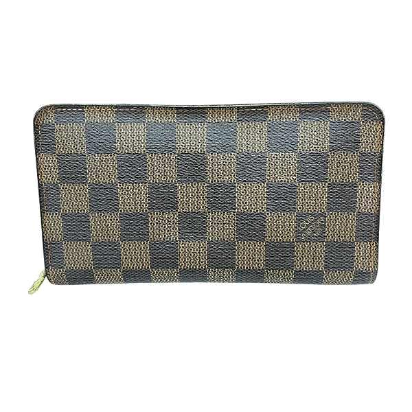 ルイヴィトン Louis Vuitton ダミエ ポルトモネジップ N61728 ラウンドジップ 財布 ユニセックス【中古】