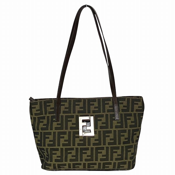 フェンディ FENDI ズッカ バッグ トートバッグ ショルダーバッグ レディース【中古】