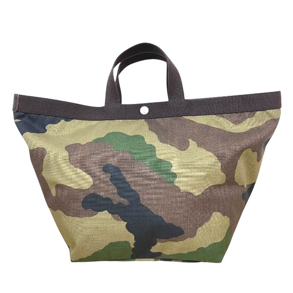 エルベシャプリエ カモフラージュ 迷彩 バッグ トートバッグ ハンドバッグ レディース【中古】