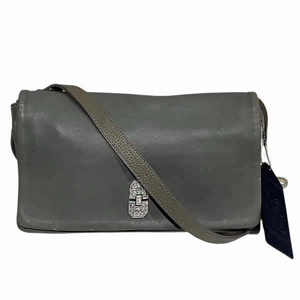 アクセソワ・ドゥ・マドモワゼル グレー スパンコール バッグ ショルダーバッグ レディース【中古】