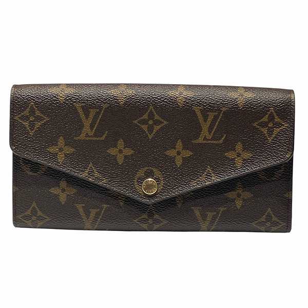 ルイヴィトン Louis Vuitton モノグラム ポルトフォイユ サラ M62235 ローズバレリーヌ 長財布 2つ折り財布 レディース【中古】