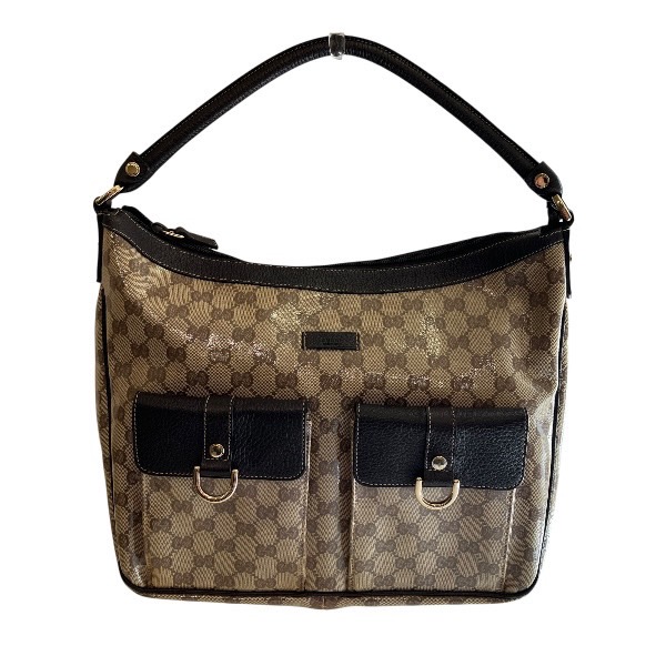 グッチ GUCCI GGクリスタル 293581 バッグ ハンドバッグ レディース【中古】