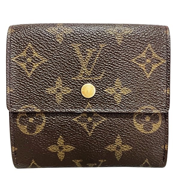 ルイヴィトン Louis Vuitton モノグラム ポルトフォイユエリーズ M61654 3つ折り財布 レディース【中古】