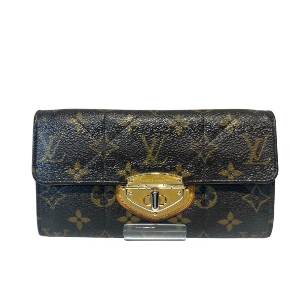 ルイヴィトン Louis Vuitton モノグラム ポルトフォイユ サラ エトワール M66556 長財布 2つ折り財布 レディース【中古】