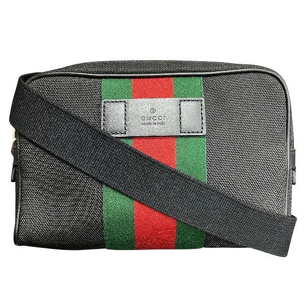 グッチ GUCCI シェリーライン 630919 バッグ ボディバッグ ウエストポーチ メンズ【中古】