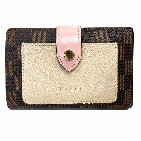 ルイヴィトン Louis Vuitton ダミエ ポルトフォイユ ジュリエット N60380 2つ折り財布 レディース【中古】